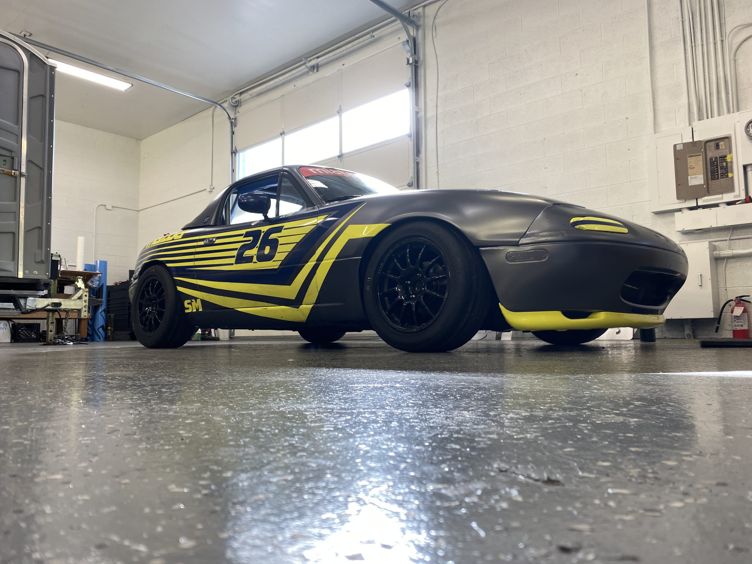 Stock Class Mazda Miata Wrap | NW Signs & Apparel